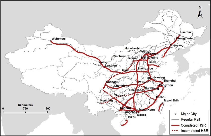 ระบบรถไฟความเร็วสูง (HSR) ของจีน ความมหัศจรรย์ของการพัฒนาก้าวกระโดด ...