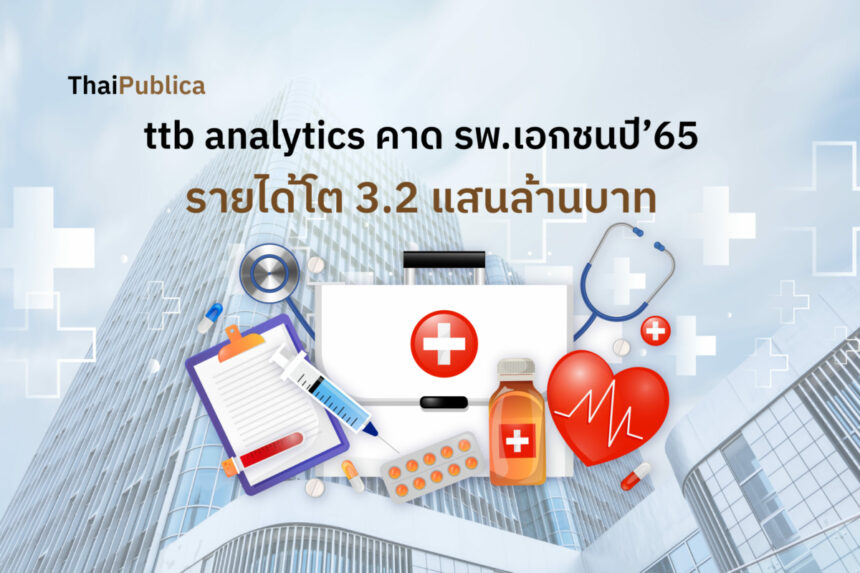 ttb analytics คาด รพ.เอกชนปี'65 รายได้โต 3.2 แสนล้าน - ThaiPublica
