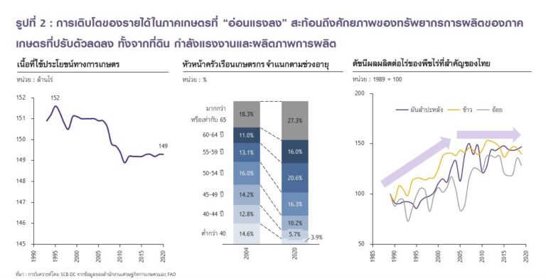 EICชี้ 2 ทศวรรษเกษตรกรอาการชัด จนข้ามรุ่น... 'รายได้อ่อนแรงลง' แนะเปลี่ยนผ่านด้วย AgriTech-พัฒนา ...
