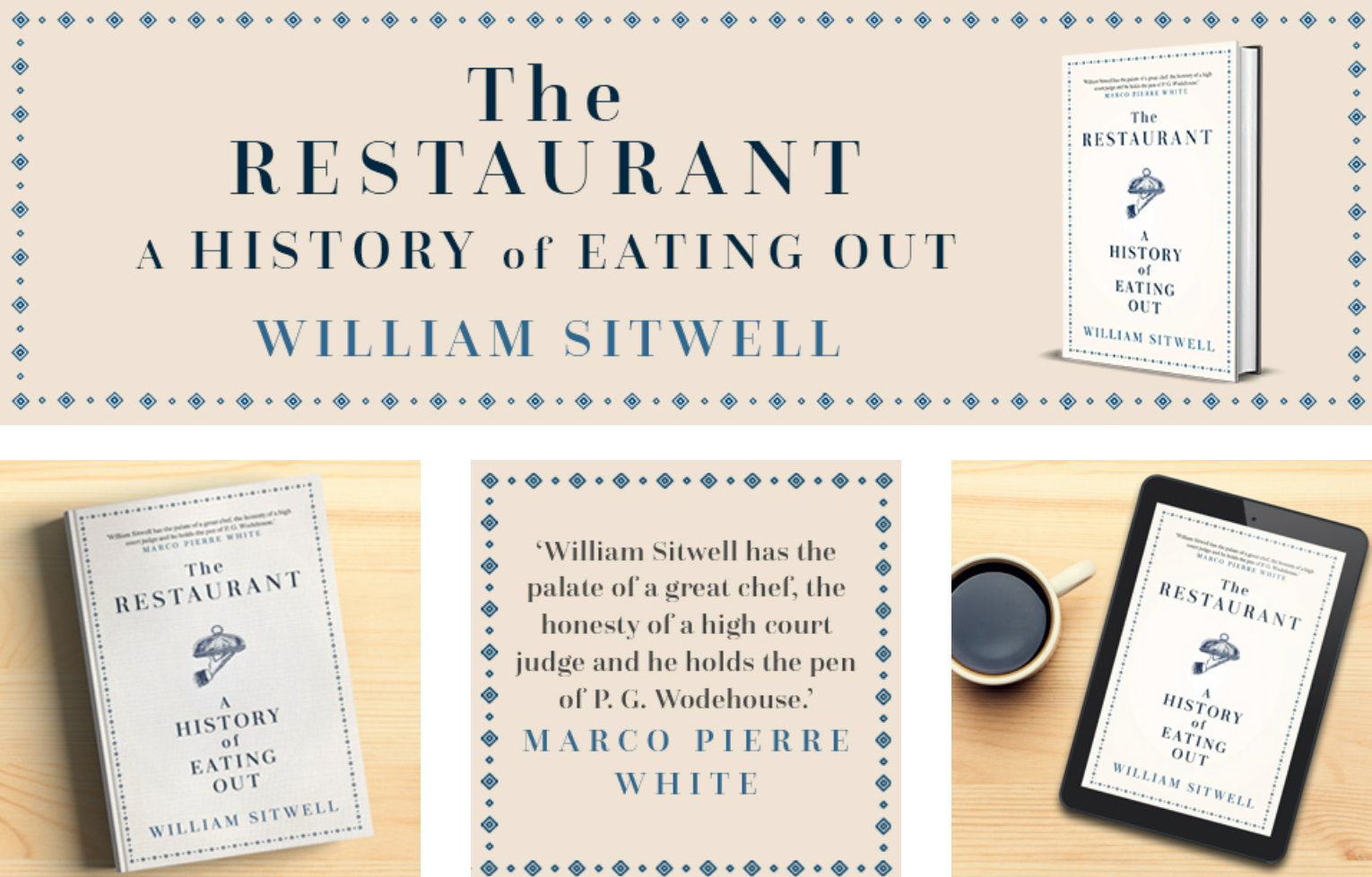 ชิมหนังสือ The Restaurant : A History of Eating Out...ประวัติย่อของการ ...