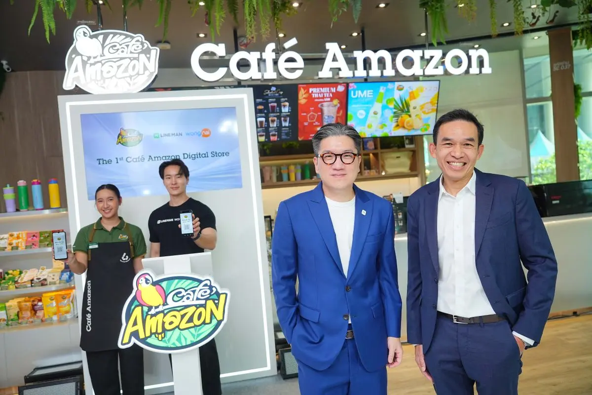 OR เปิด Café Amazon Digital Store แห่งแรกของไทย จับมือร่วมกับ LINE MAN Wongnai - ThaiPublica