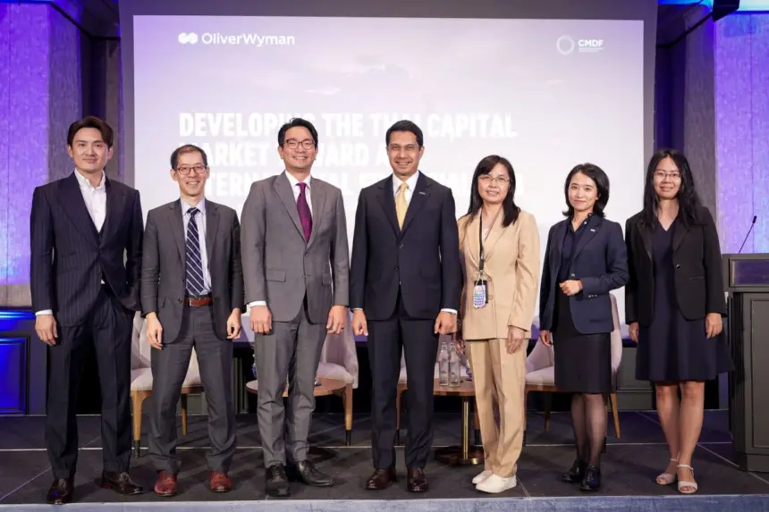 CMDF และ OLIVER WYMAN เผย 3 กลยุทธ์หลักขับเคลื่อนตลาดทุนไทยสู่ศูนย์กลางการเงินโลก - ThaiPublica