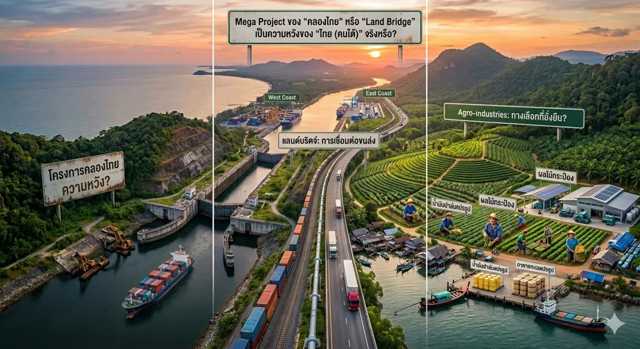 ถอดบทเรียน Mega Project ไทย จากอดีตสู่ 'คลองไทย' และ 'แลนด์บริดจ์ ...