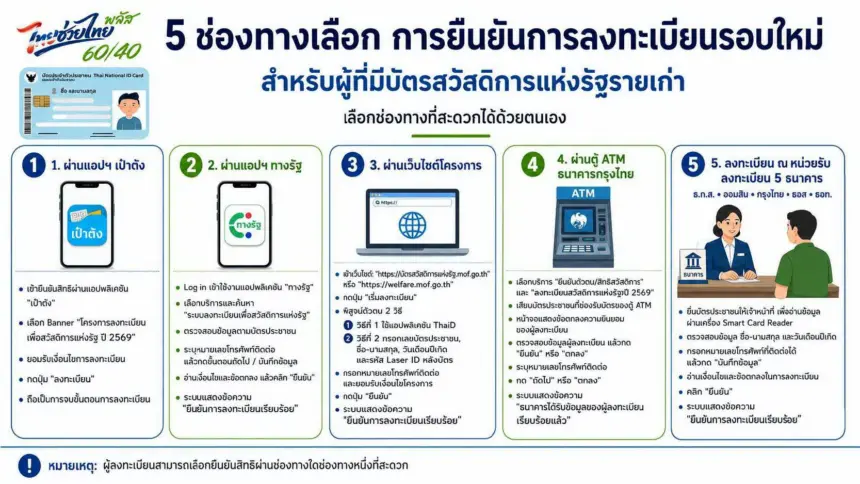 คลังปรับเกณฑ์คัดกรอง “บัตรสวัสดิการแห่งรัฐ” ไล่จนไม่จริงออกจากระบบ ...